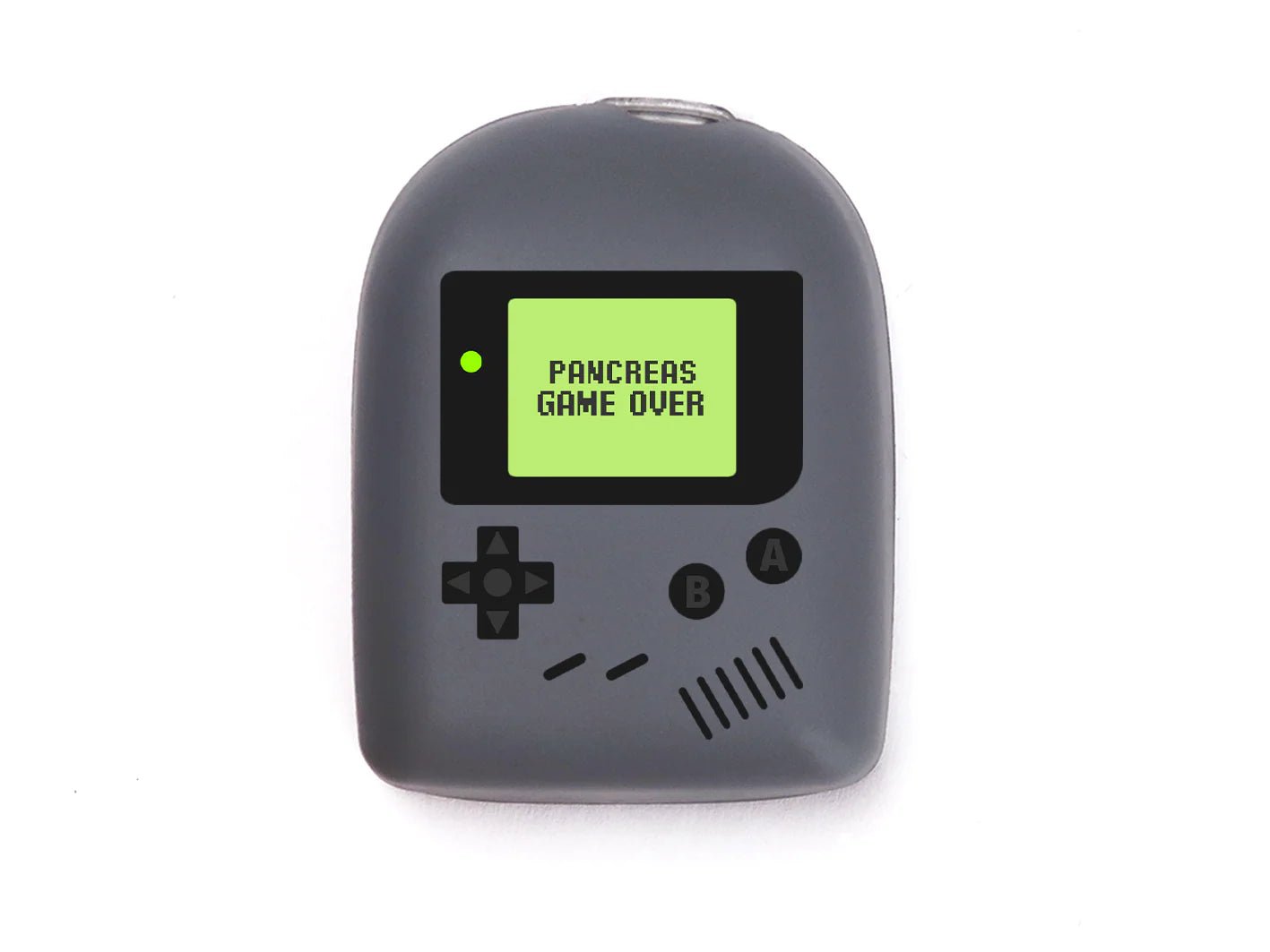 Omnipod Cover ''Game Over - Grey'' – Zuckerschmuck